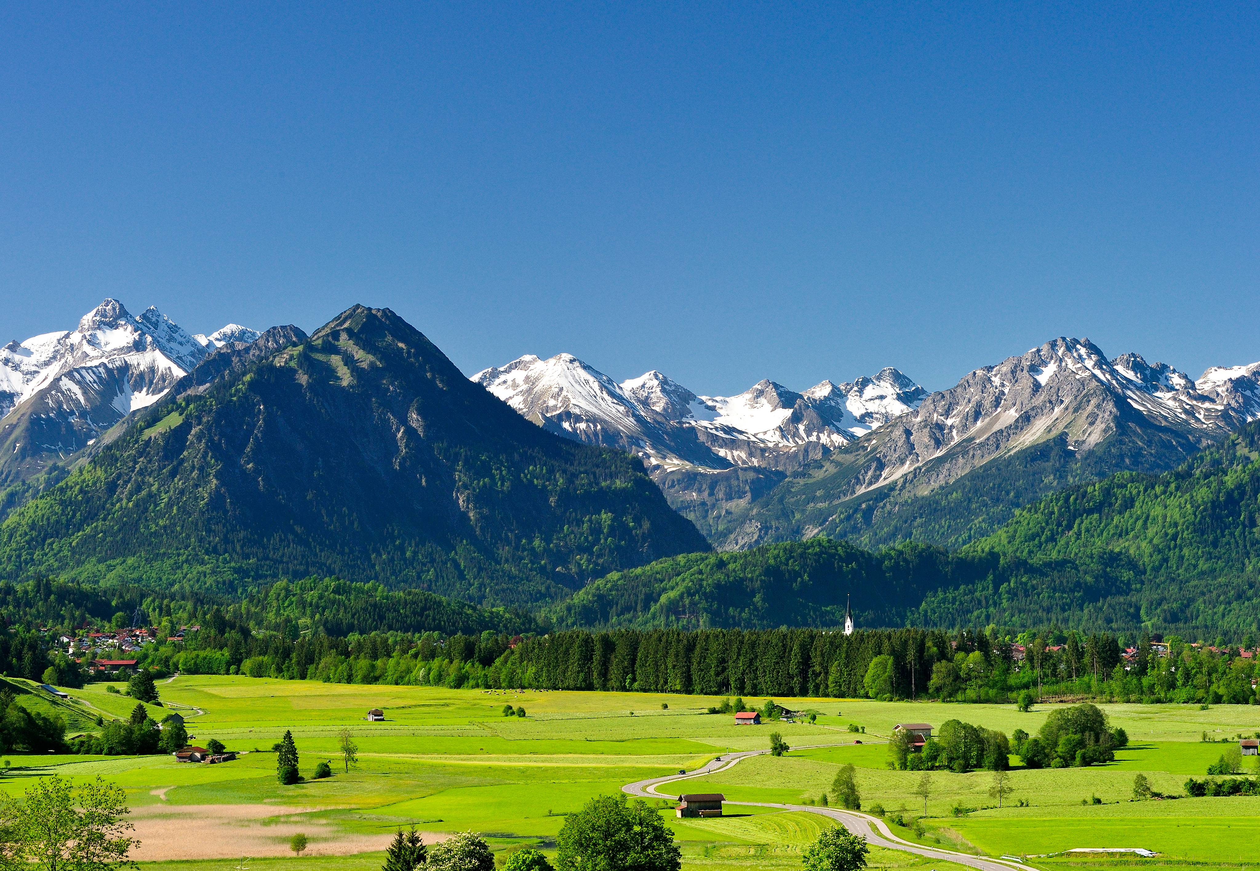 Oberstdorf im Allgäu | Sehenswürdigkeiten - Hotel Löwen & Strauss